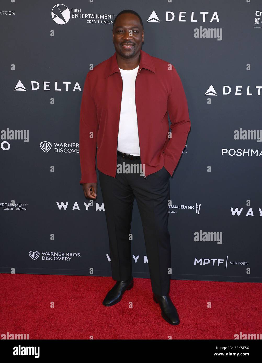Adewale Akinnuoye Agbaje arrives at The MPTF NextGen Summer Party held ...