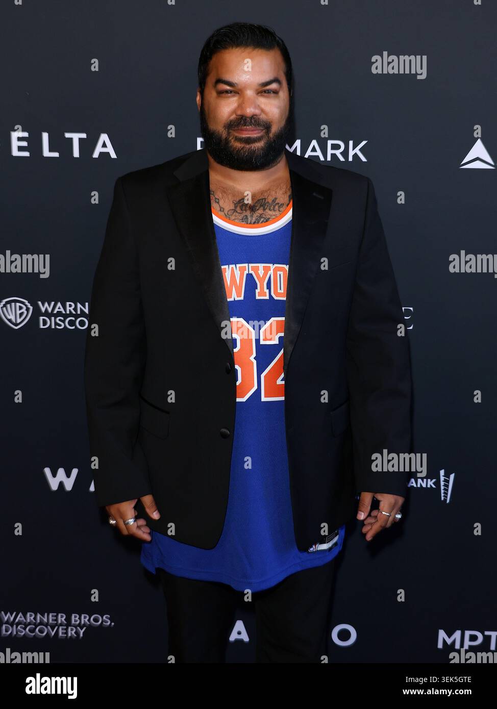 Adrian Dev arrives at The MPTF NextGen Summer Party held at The Aster ...