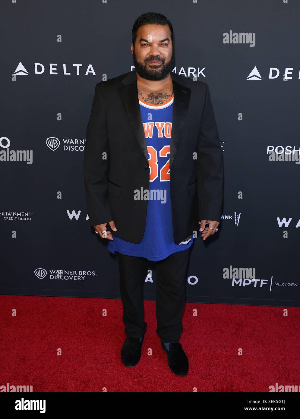 Adrian Dev arrives at The MPTF NextGen Summer Party held at The Aster ...