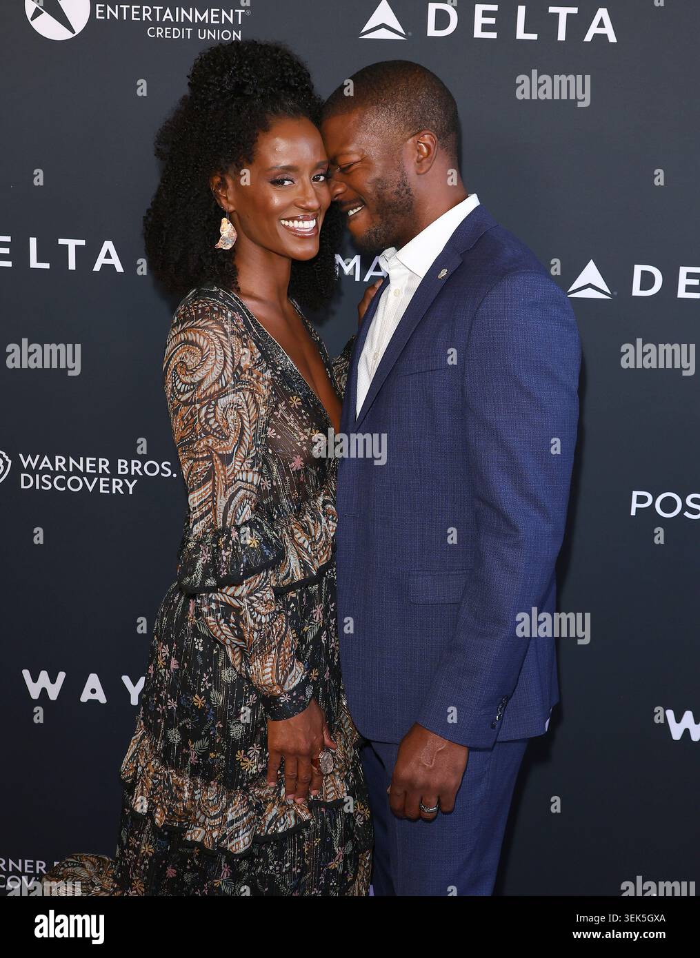 Skye P Marshall, Edwin Hodge arrives at The MPTF NextGen Summer Party ...