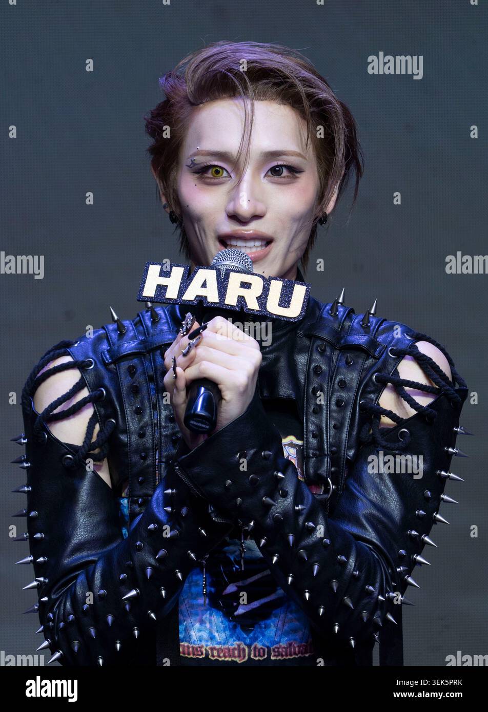27 May 2026 - Seoul, South Korea : Japanese singer Haru, member of K ...