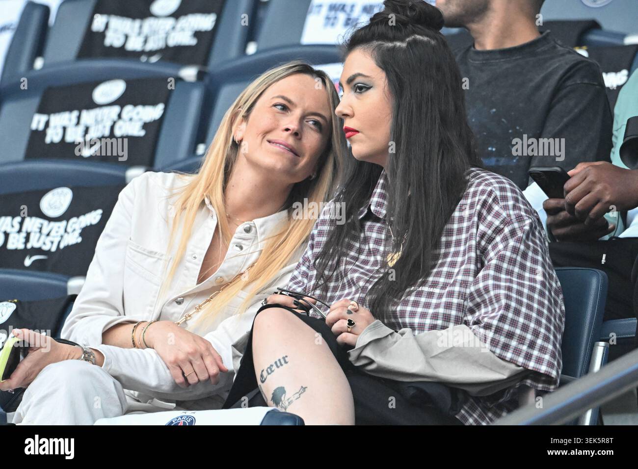 Hoshi attending the celebration of PSG’s Champions League victory at ...