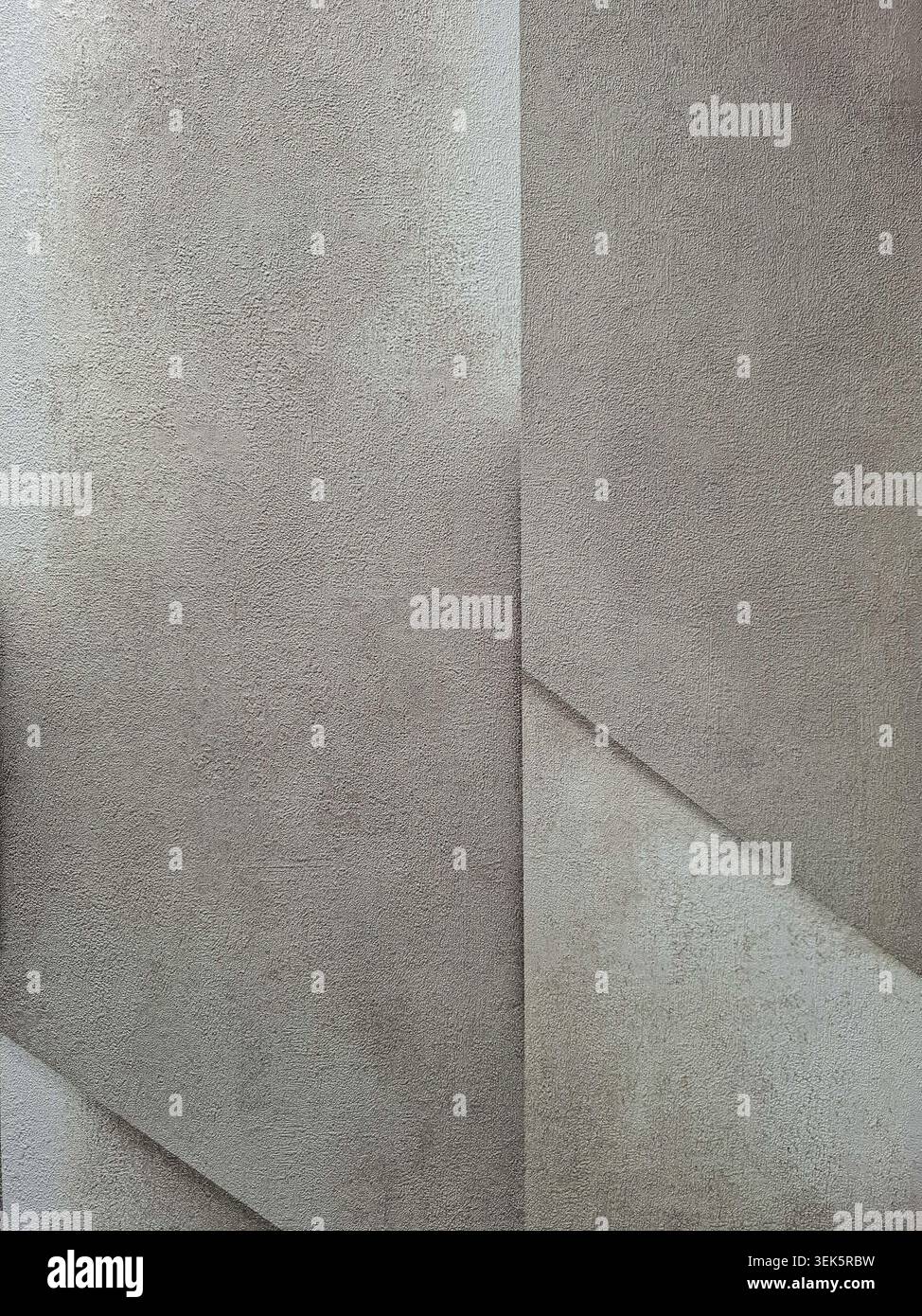 This design showcases a minimalist wallpaper in silver gray. The ...