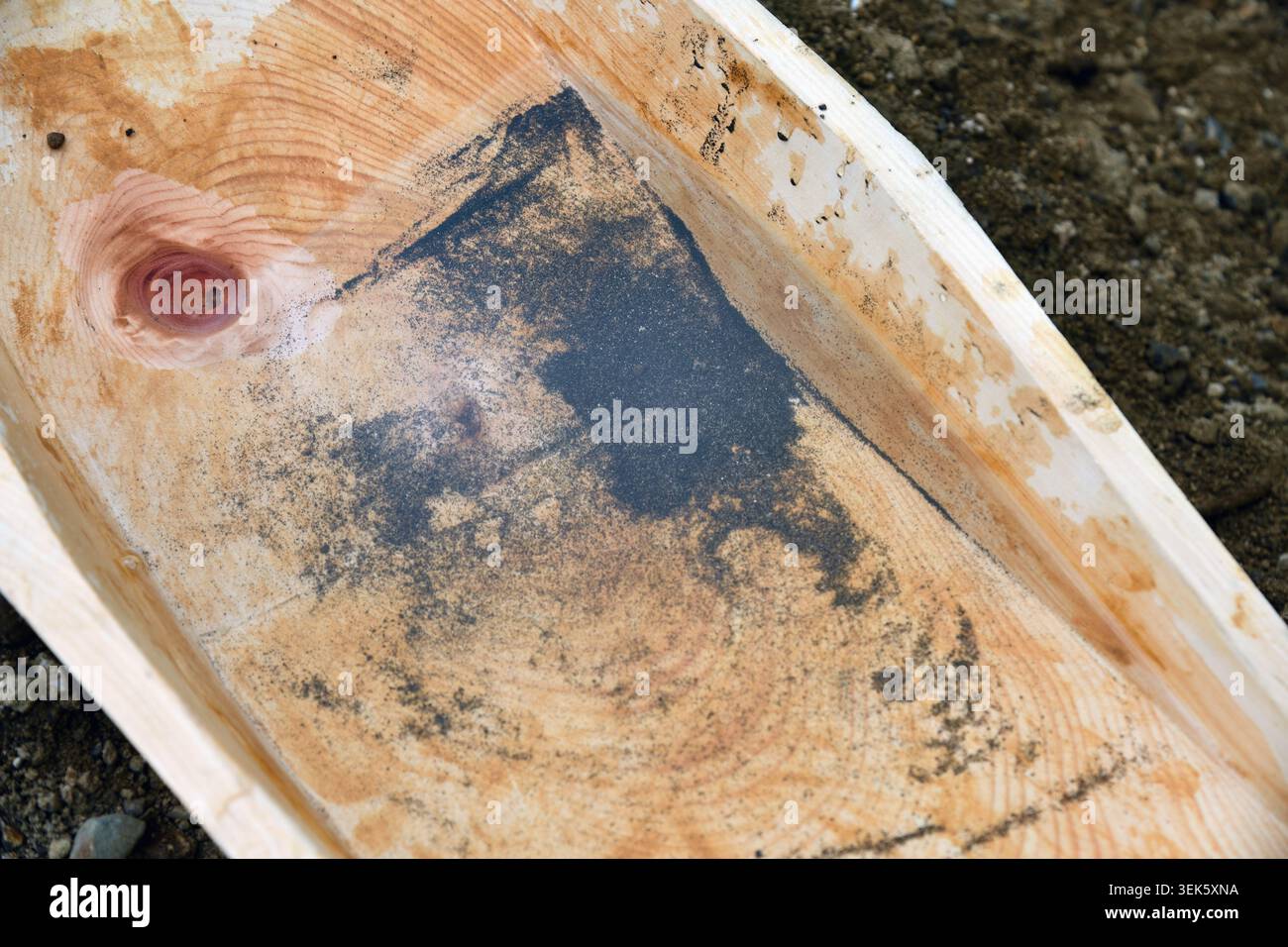 Gold Pan. The most basic, manual washing device used by individual ...