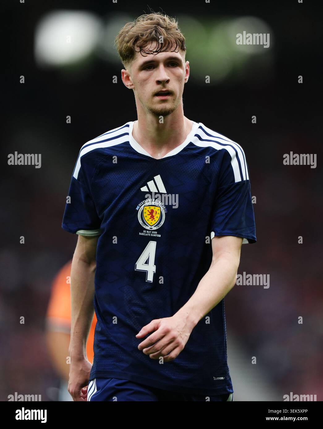 Scotland's Tyler Fletcher during an international friendly match at ...