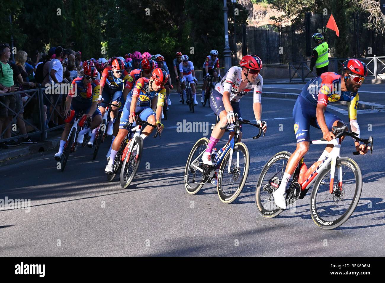 The peloton competing during the 109th Giro d'Italia 2026, Stage 21, at ...