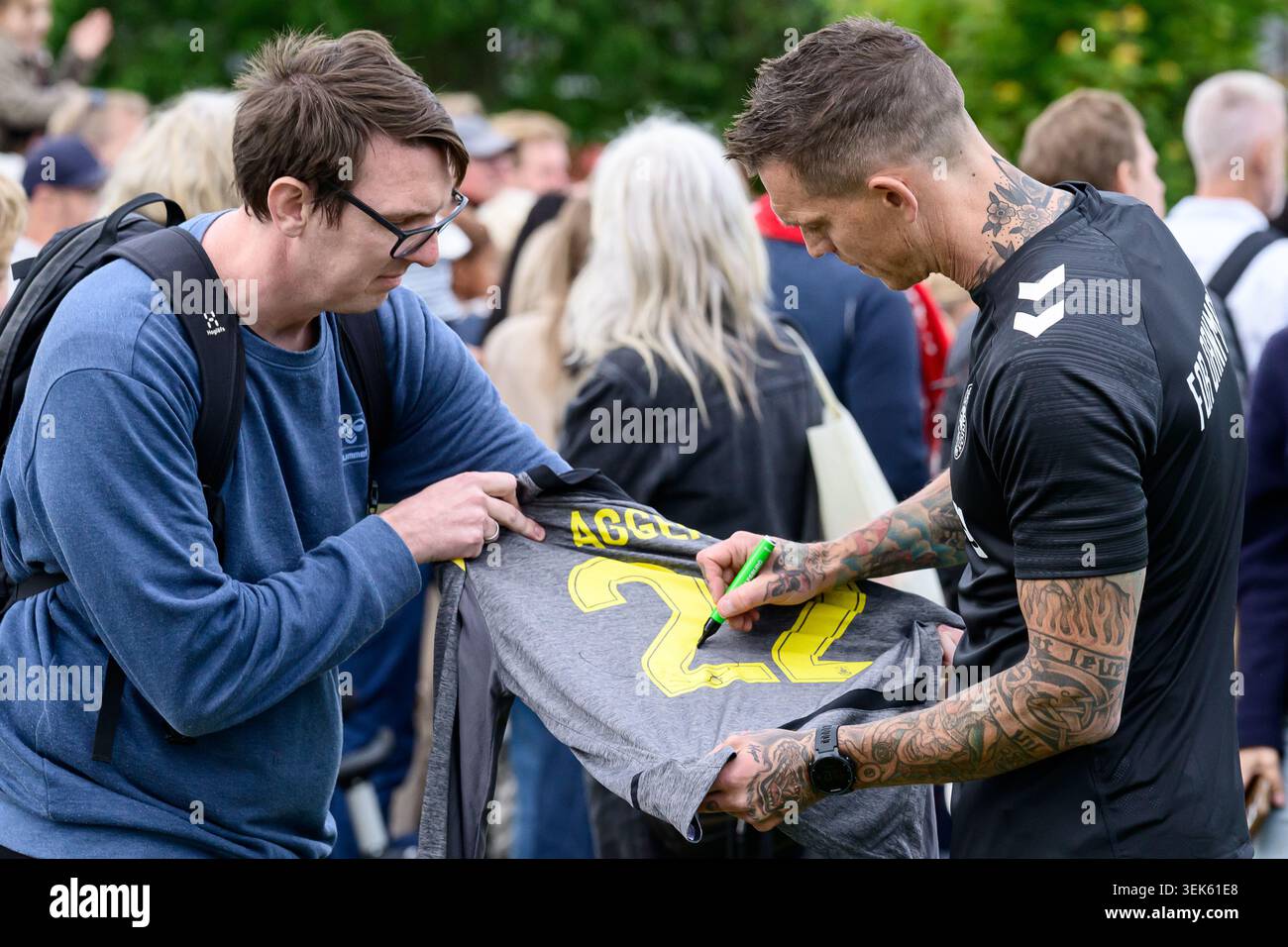 Helsingor, Denmark. 31st. May, 2026. Assistant coach Daniel Agger of ...