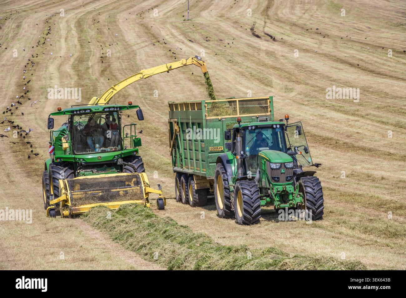 Kieran Crowley Agri Contractor Stock Photo - Alamy