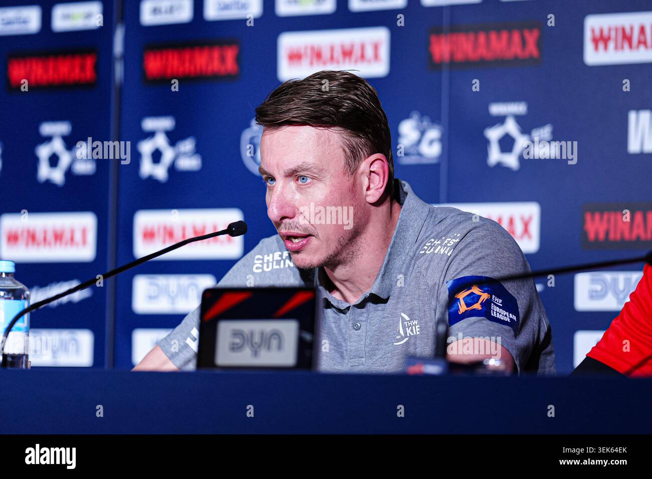 Filip Jicha (THW Kiel, Trainer) GER, Montpellier Handball vs. THW Kiel ...