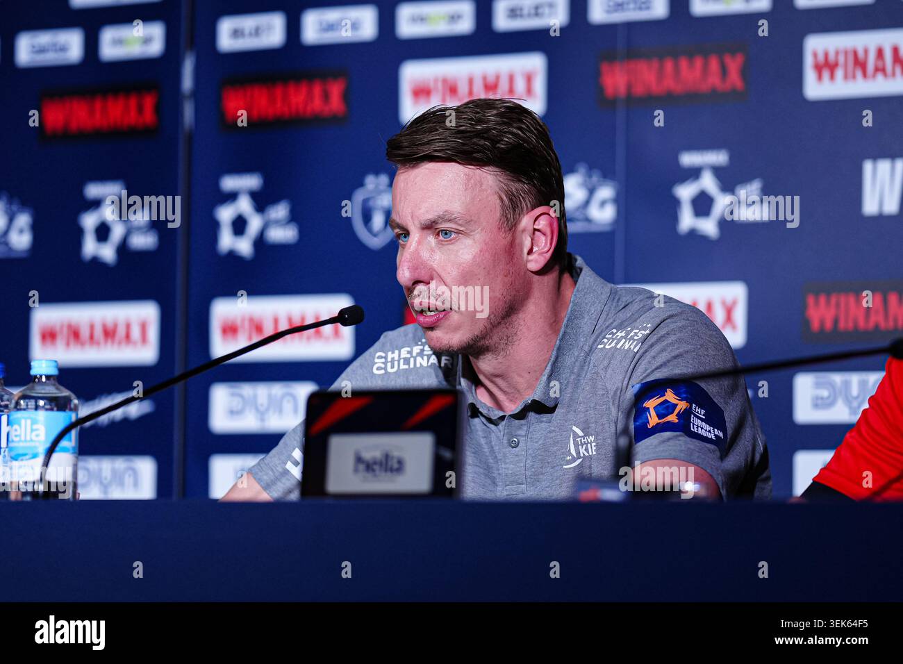 Filip Jicha (THW Kiel, Trainer) GER, Montpellier Handball vs. THW Kiel ...