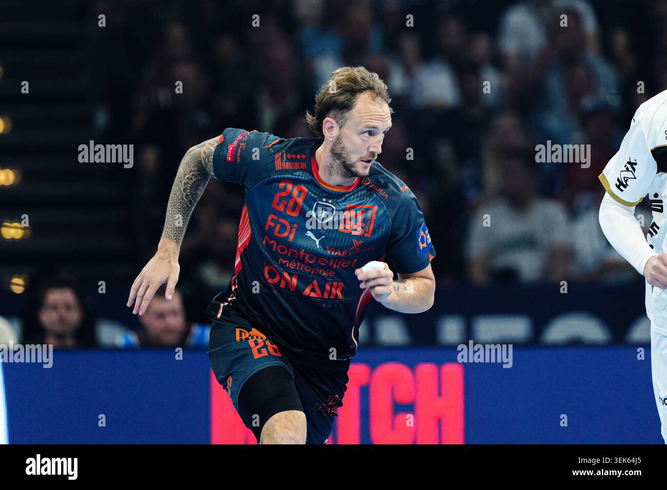 Valentin Porte (Montpellier Handball, #28) GER, Montpellier Handball vs ...