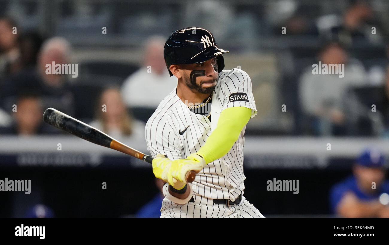 New York Yankees' José Caballero during the eighth inning of a baseball ...