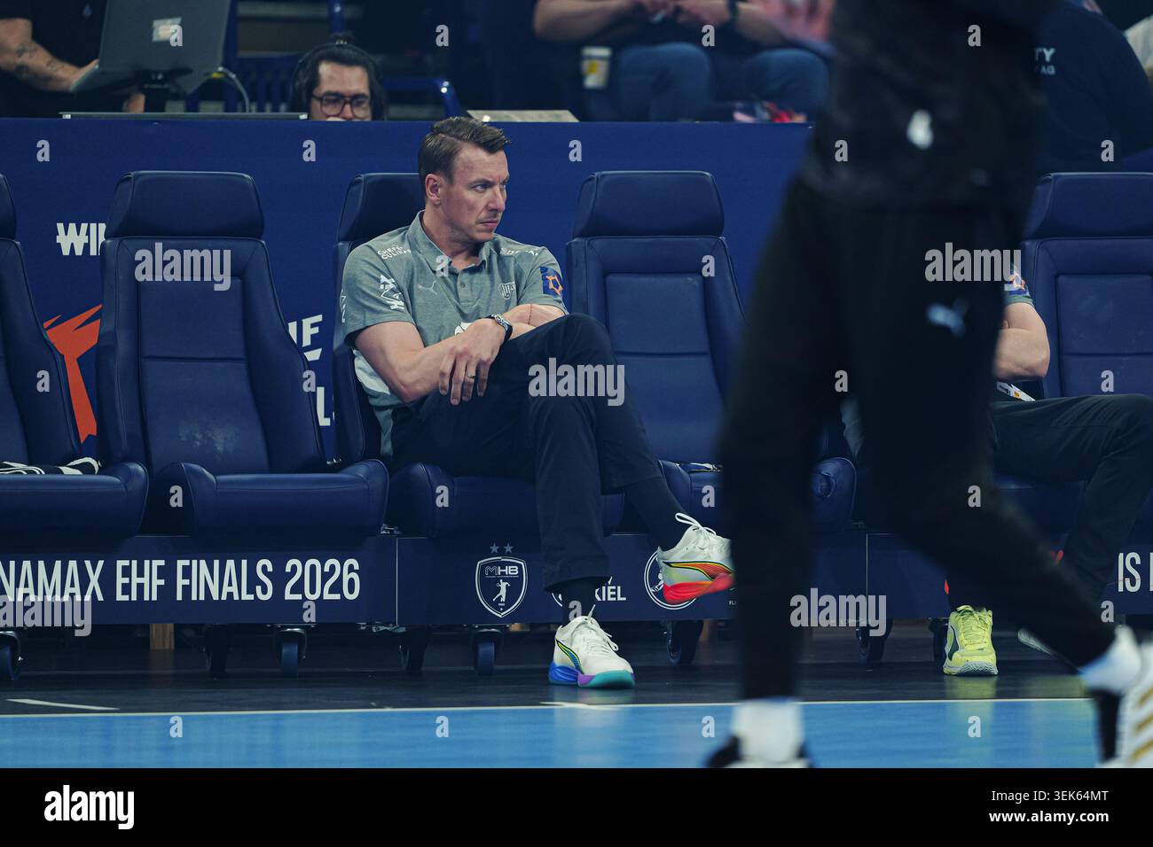 Filip Jicha (THW Kiel, Trainer) GER, Montpellier Handball vs. THW Kiel ...