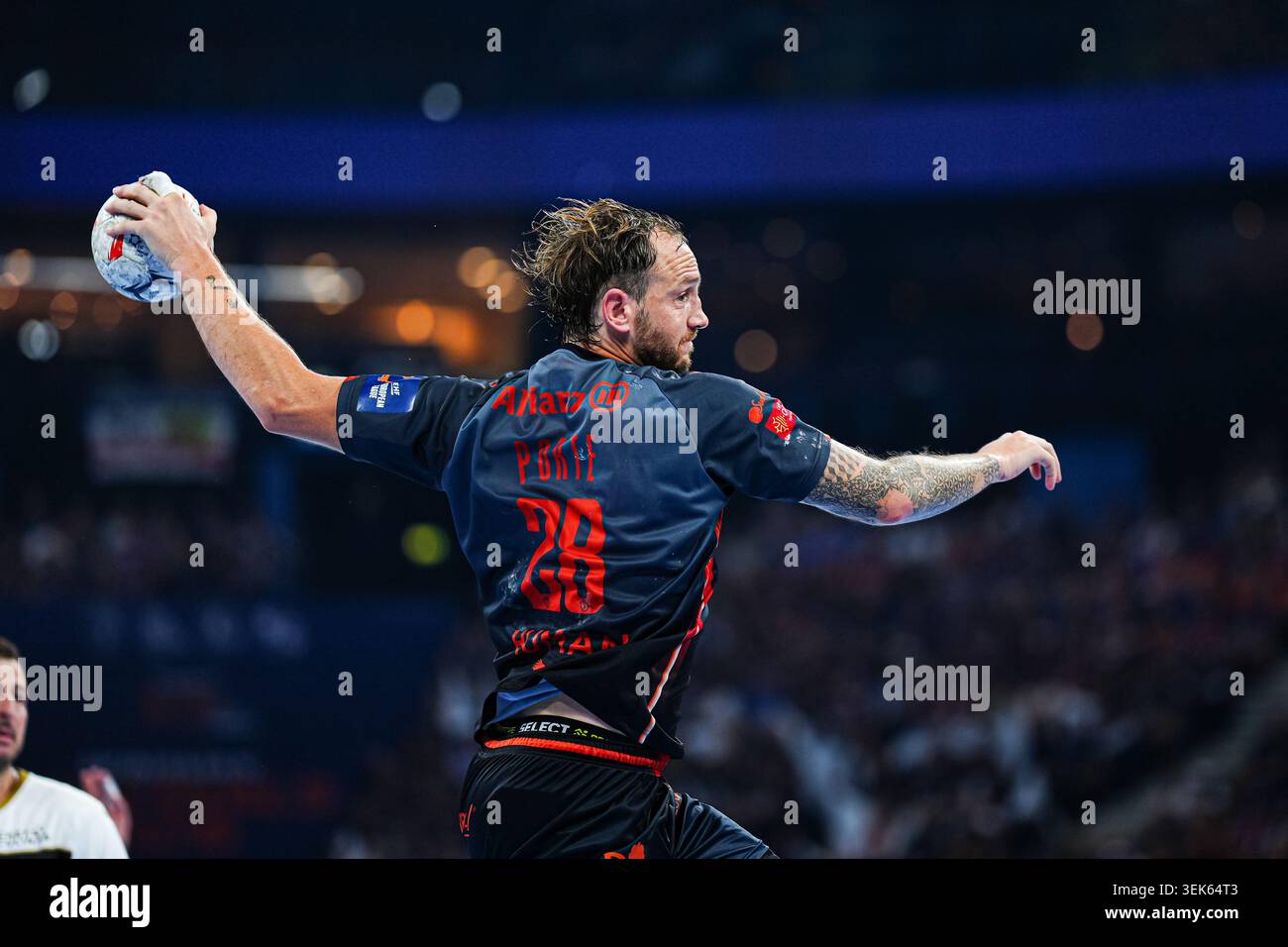 Wurf/Tor Valentin Porte (Montpellier Handball, #28) GER, Montpellier ...