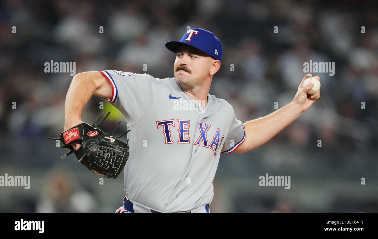 Texas Rangers' Tyler Alexander during the eighth inning of a baseball ...