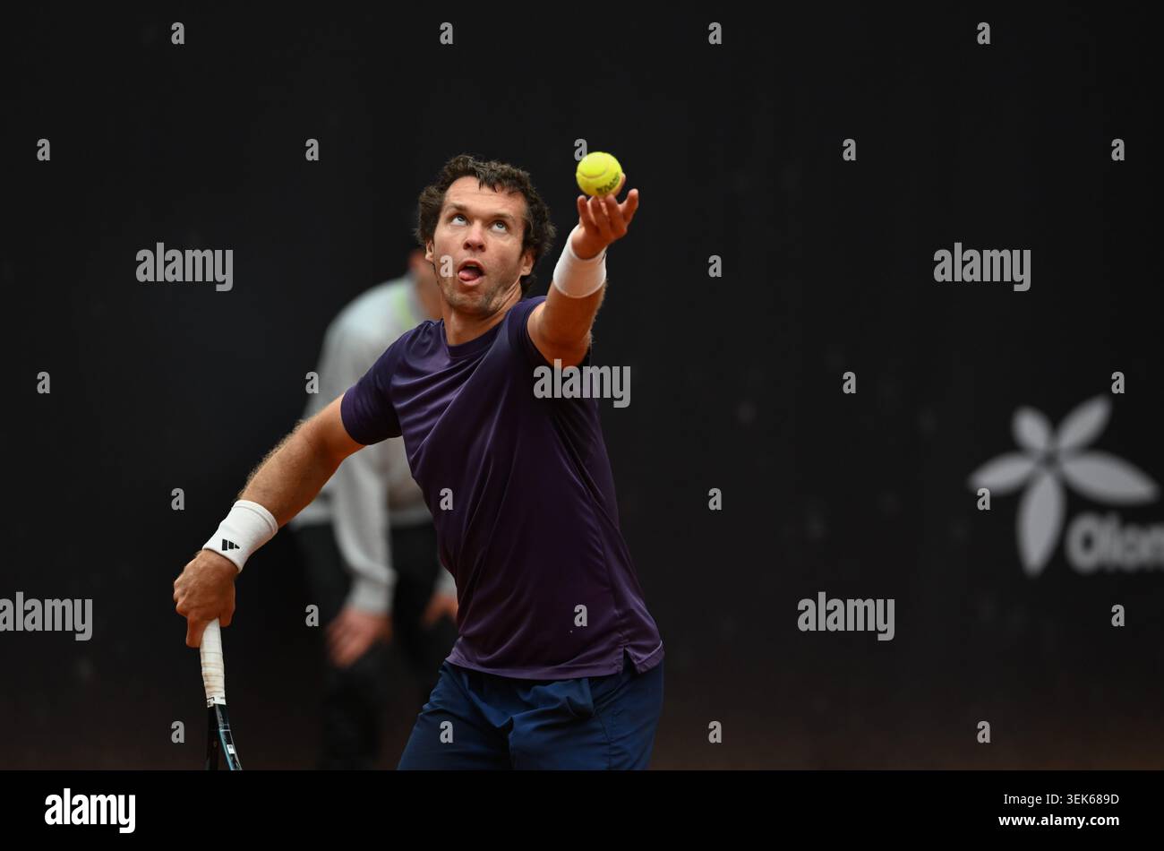 Oleg Prihodko (UKR) playes against Jan Kumstat during the second day of ...