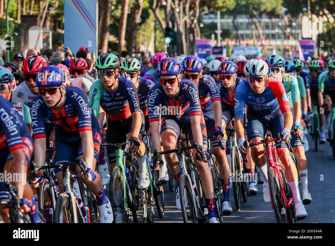 IPA85234905 - TEAM PICNIC POSTNL RAISIN during Rome - Rome, Giro d ...