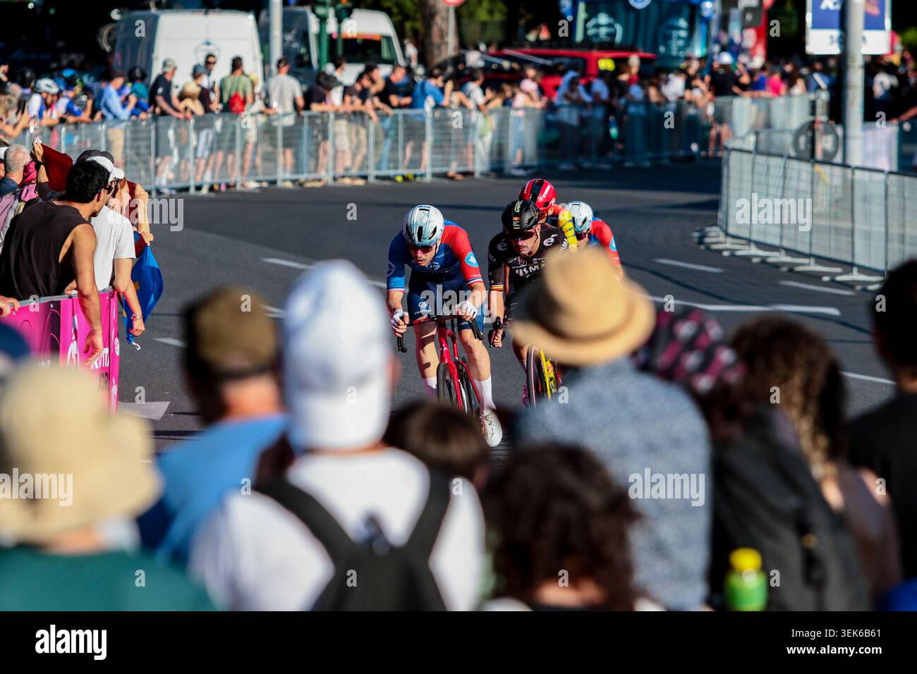 IPA85234984 - Group of pro cyclists during the GIRO D'ITALIA 2026 stage ...