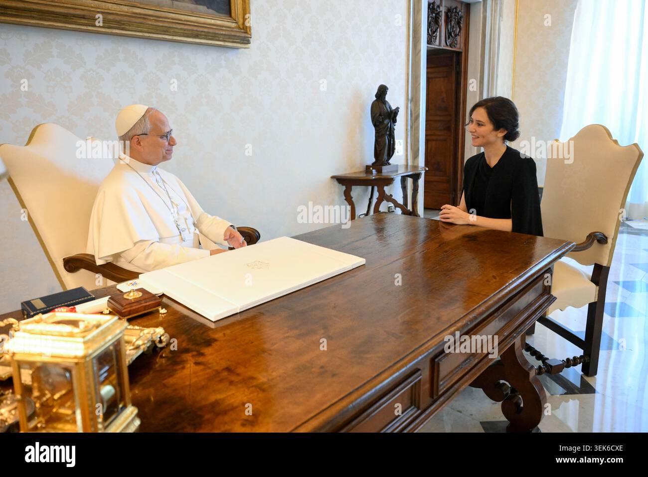 IPA85235767 - Italy, Rome, Vatican 2026/06/01 Ms. Isabel Díaz Ayuso ...