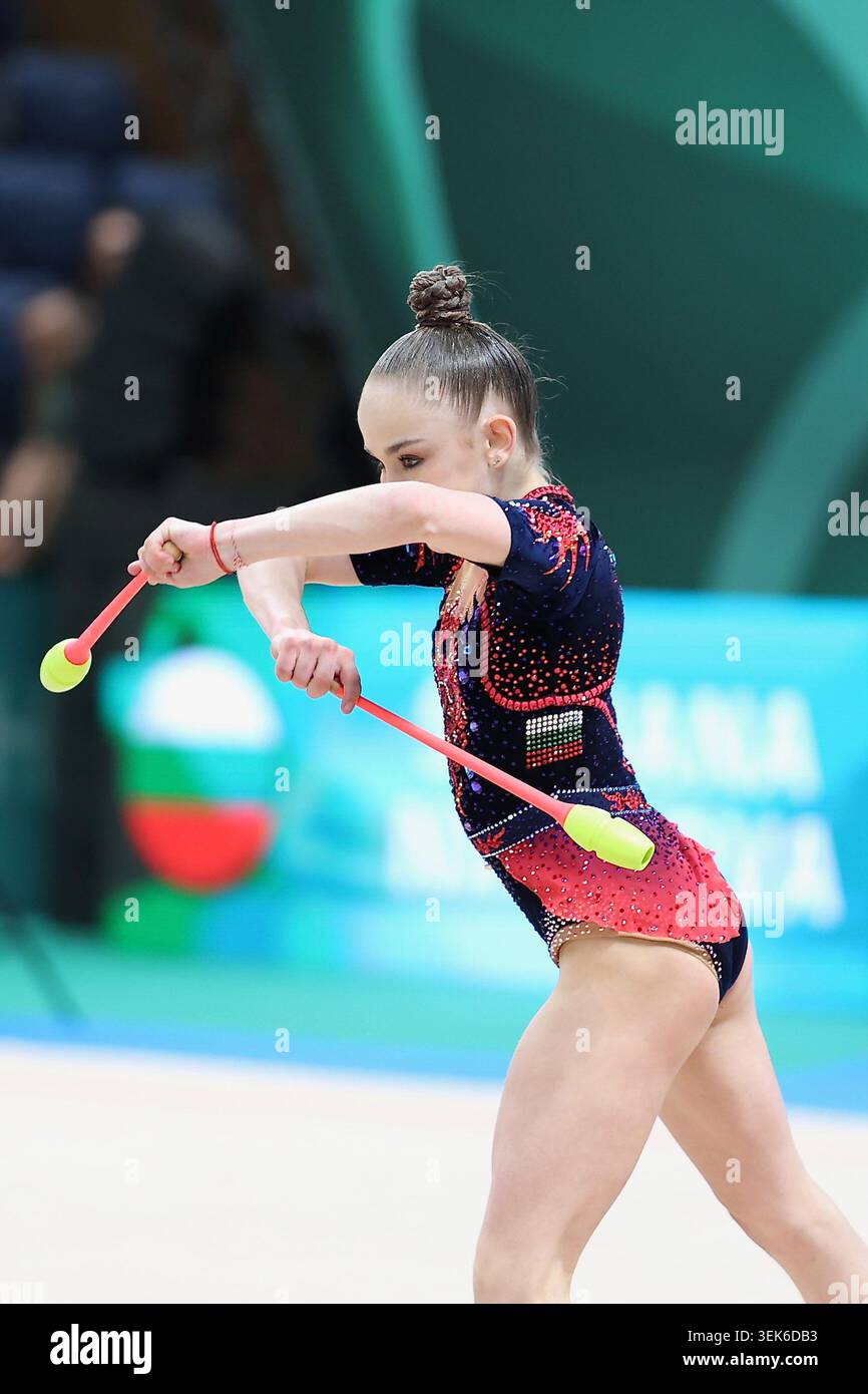 IPA85236163 - Stiliana Nikolova (Bulgaria) during the 2026 Rhythmic ...