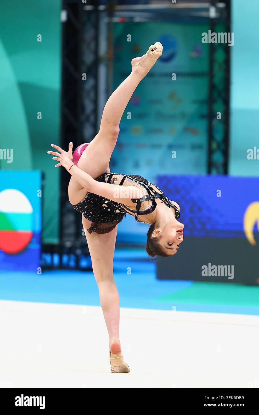 IPA85236158 - Eva Brezalieva (Bulgaria) during the 2026 Rhythmic ...