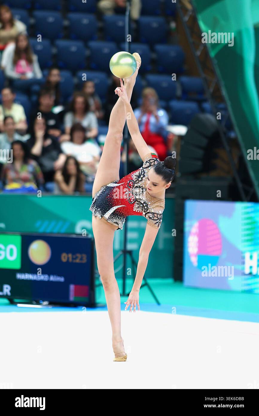 IPA85236168 - Alina Harnasko (Belarus) during the 2026 Rhythmic ...