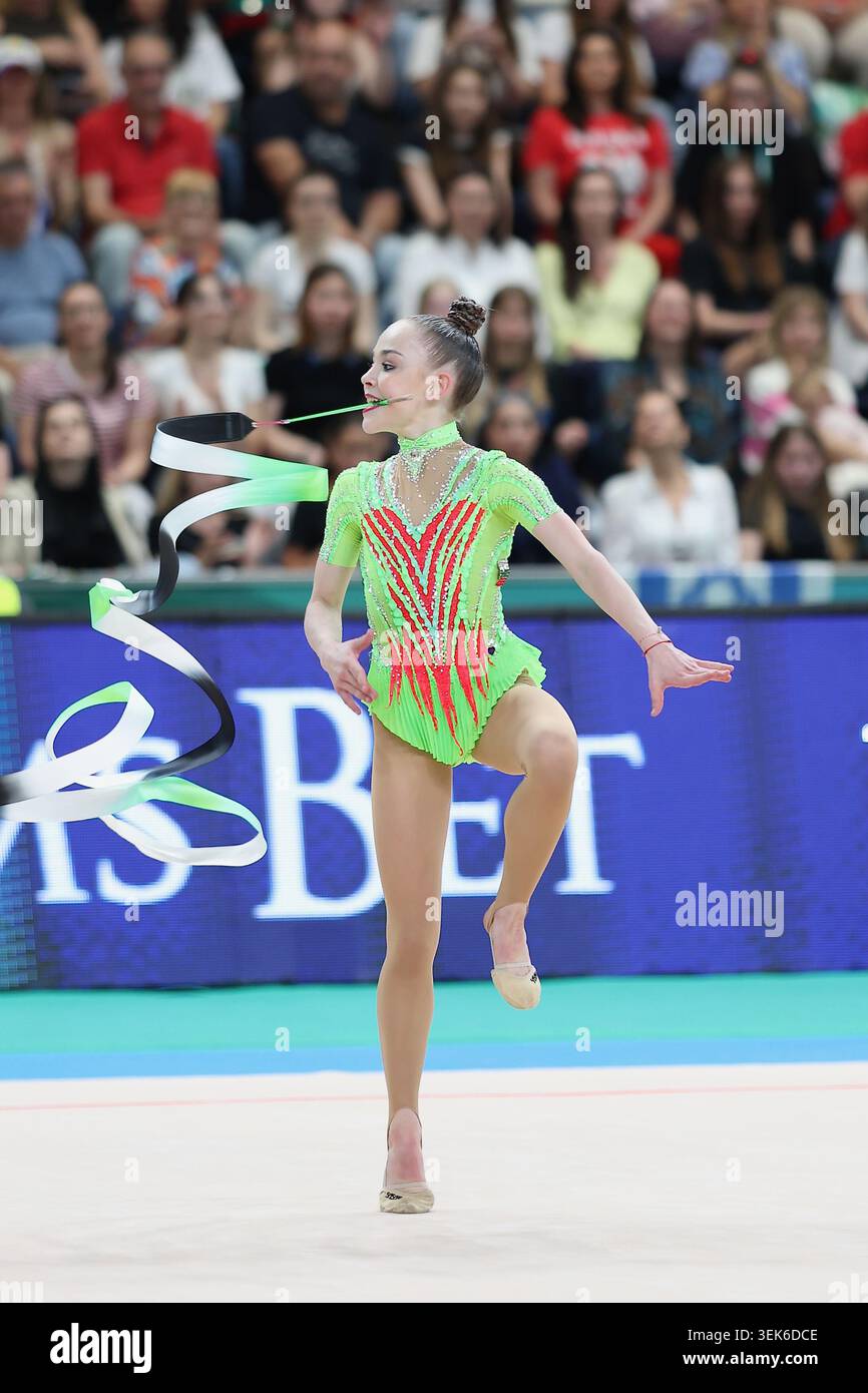 IPA85236176 - Stiliana Nikolova (Bulgaria) during the 2026 Rhythmic ...