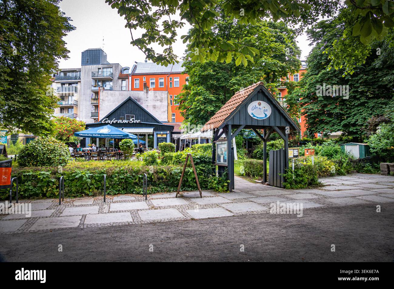 Berlin Reinickendorf , See Park Schäfersee, Cafe am See - 01.06.2026 ...