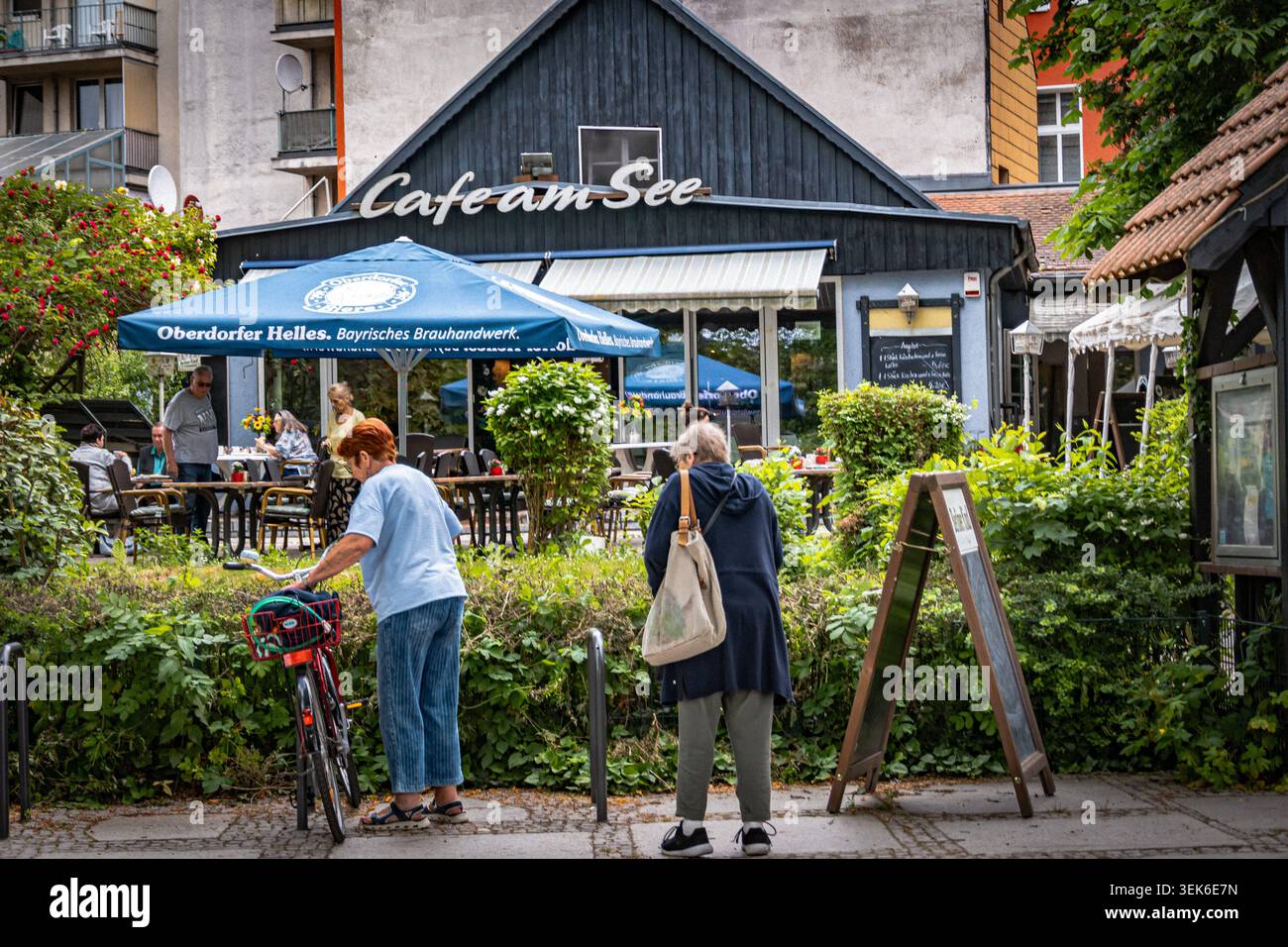 Berlin Reinickendorf , See Park Schäfersee, Cafe am See - 01.06.2026 ...