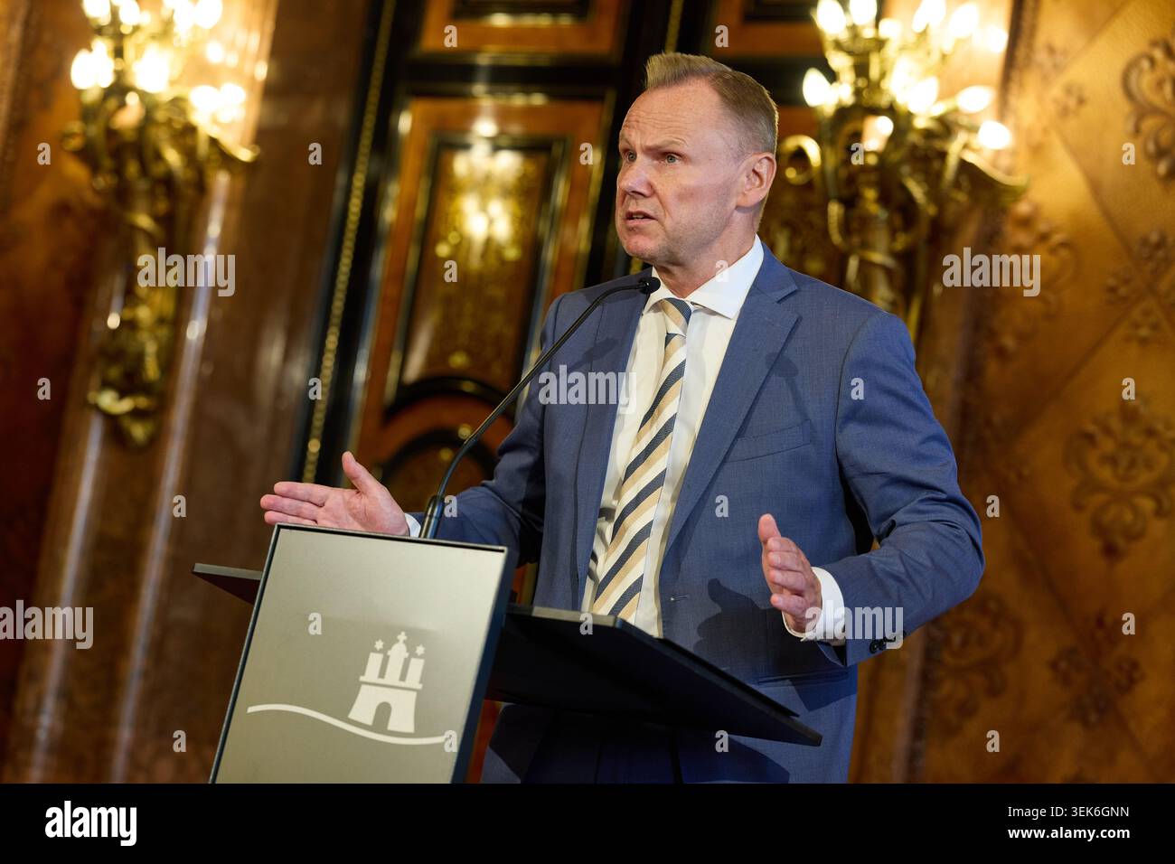 01 June 2026, Hamburg: Andy Grote (SPD), Senator for the Interior ...