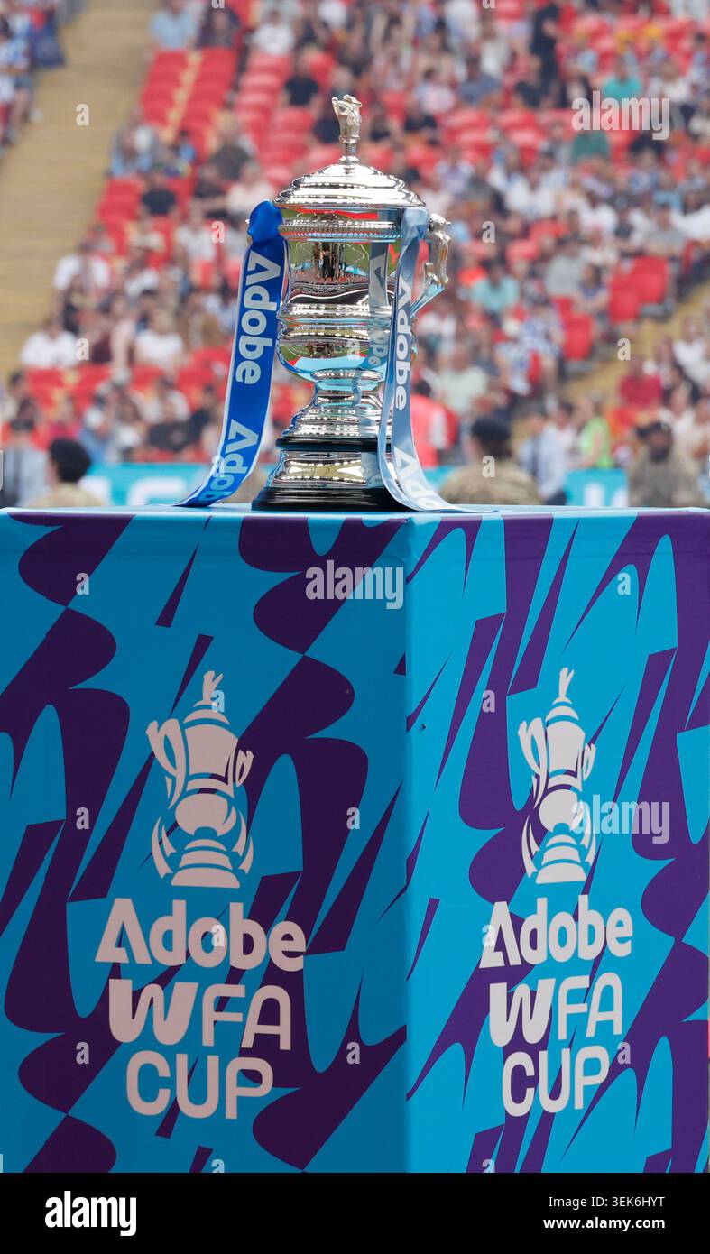 LONDON, ENGLAND - The Adobe Women's FA Cup during The Adobe Women's FA ...