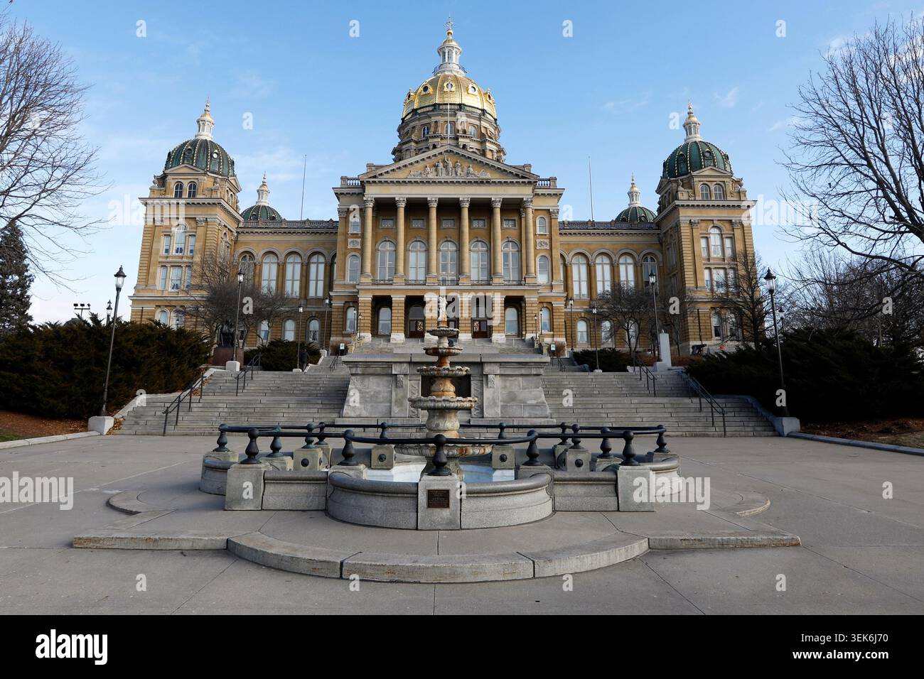 FILE - The Iowa Capitol building is viewed Jan. 7, 2020, in Des Moines ...