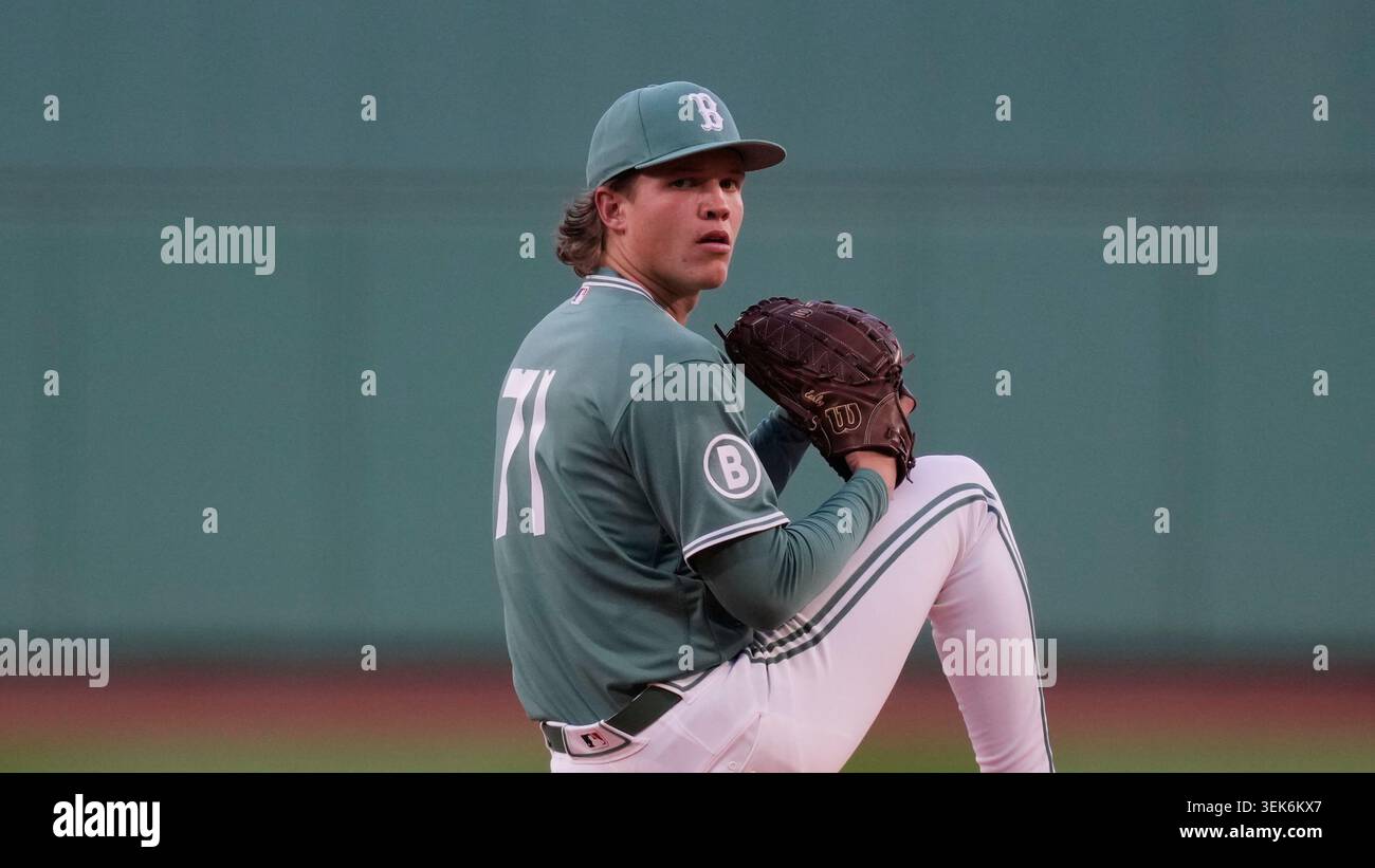 Boston Red Sox pitcher Connelly Early during a baseball game, Friday ...