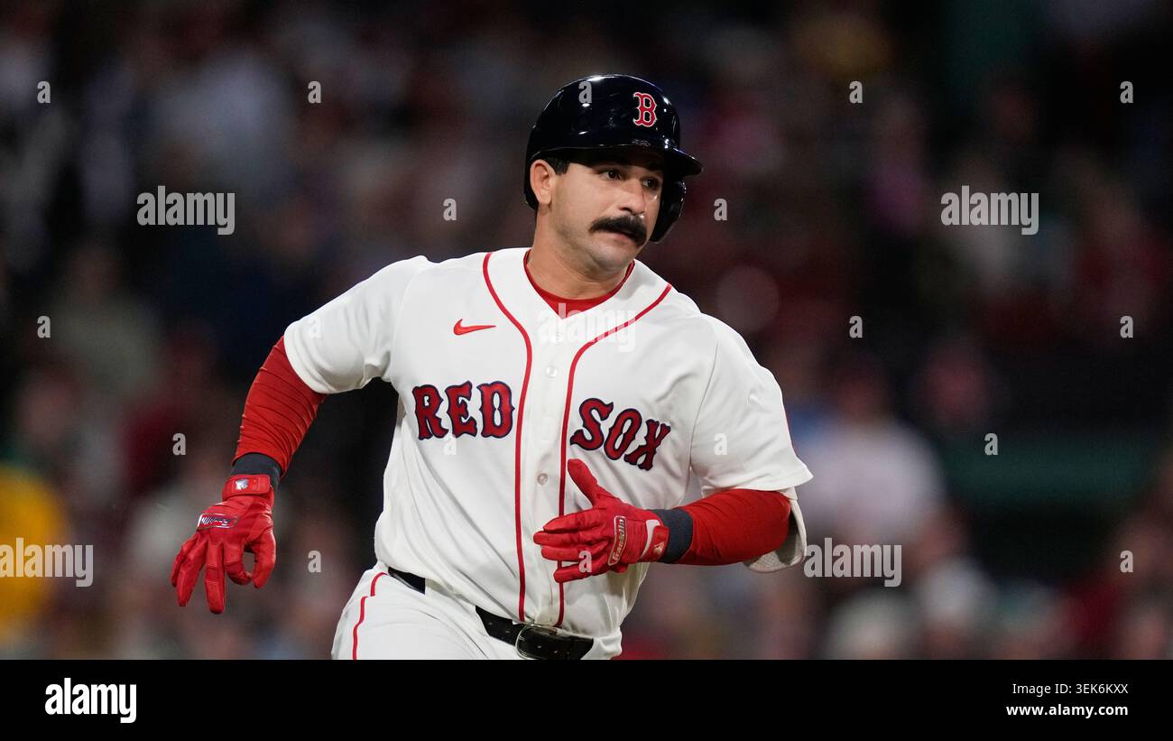 Boston Red Sox's Mickey Gasper during a baseball game, Wednesday, May ...