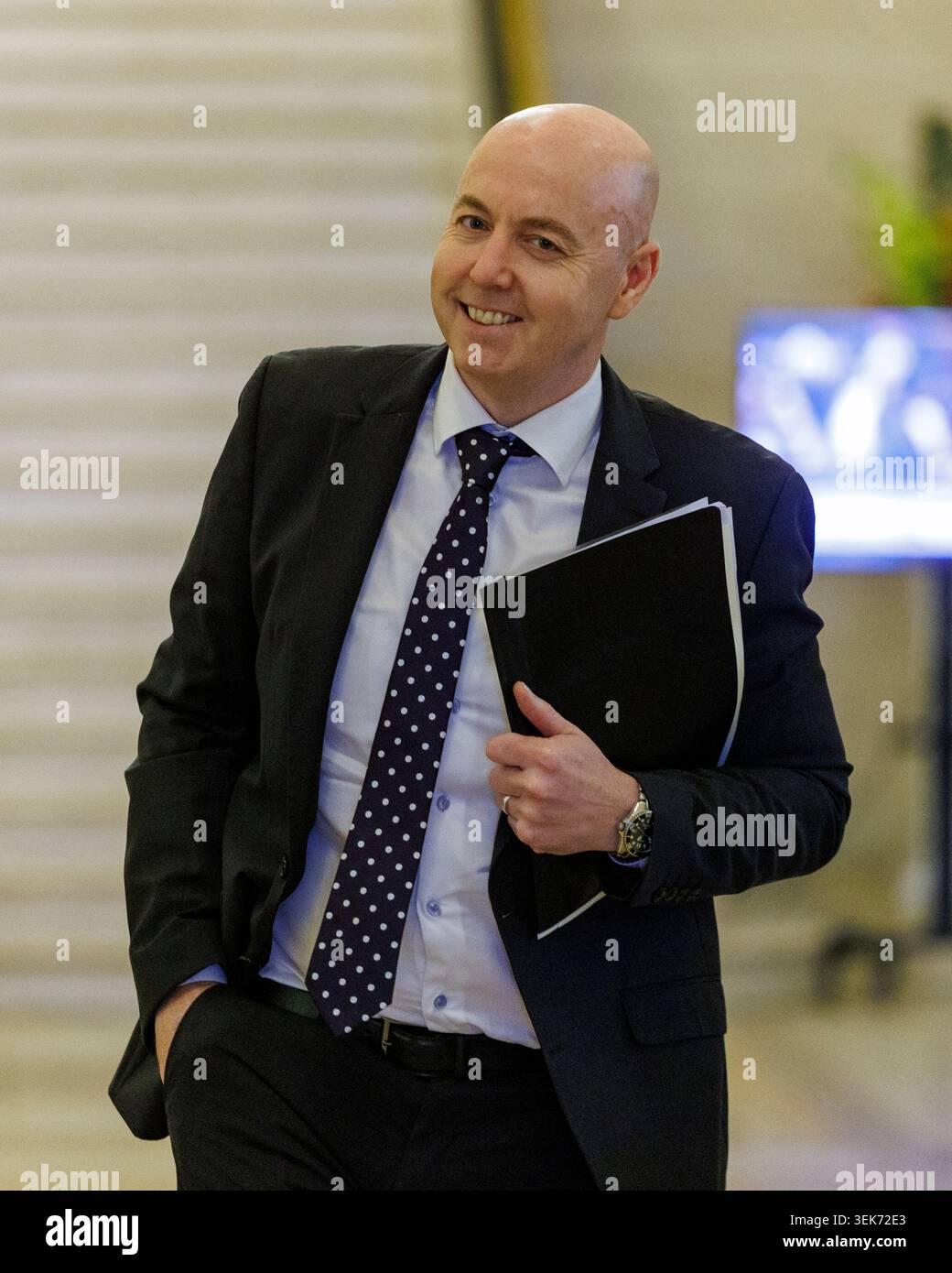 UUP leader Jon Borrow MLA at Parliament Buildings, Stormont. Picture ...