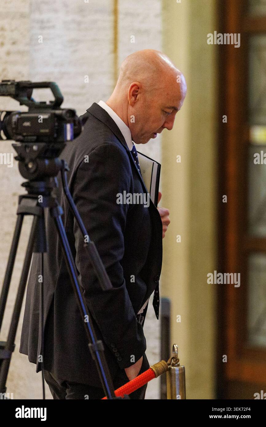 UUP leader Jon Borrow MLA at Parliament Buildings, Stormont. Picture ...