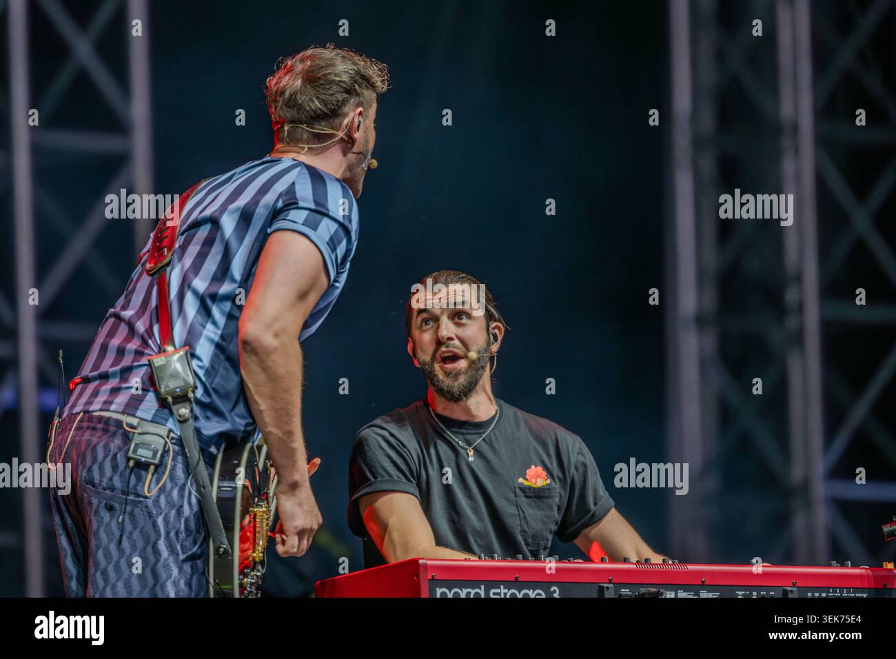 Pizzera und Jaus live on stage at Residenzplatz Salzburg Austria on 30. ...