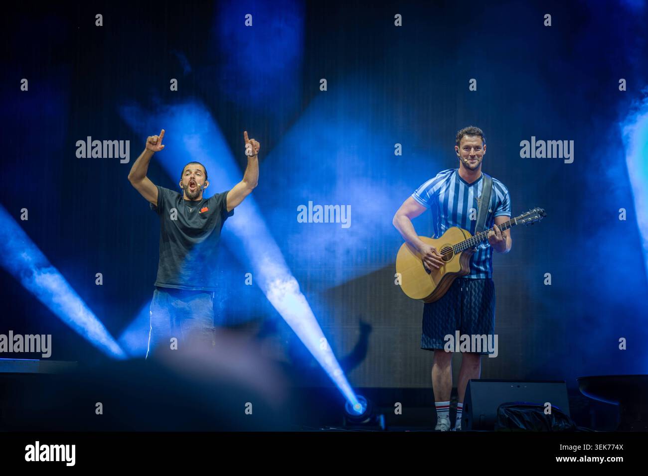 Pizzera und Jaus live on stage at Residenzplatz Salzburg Austria on 30. ...