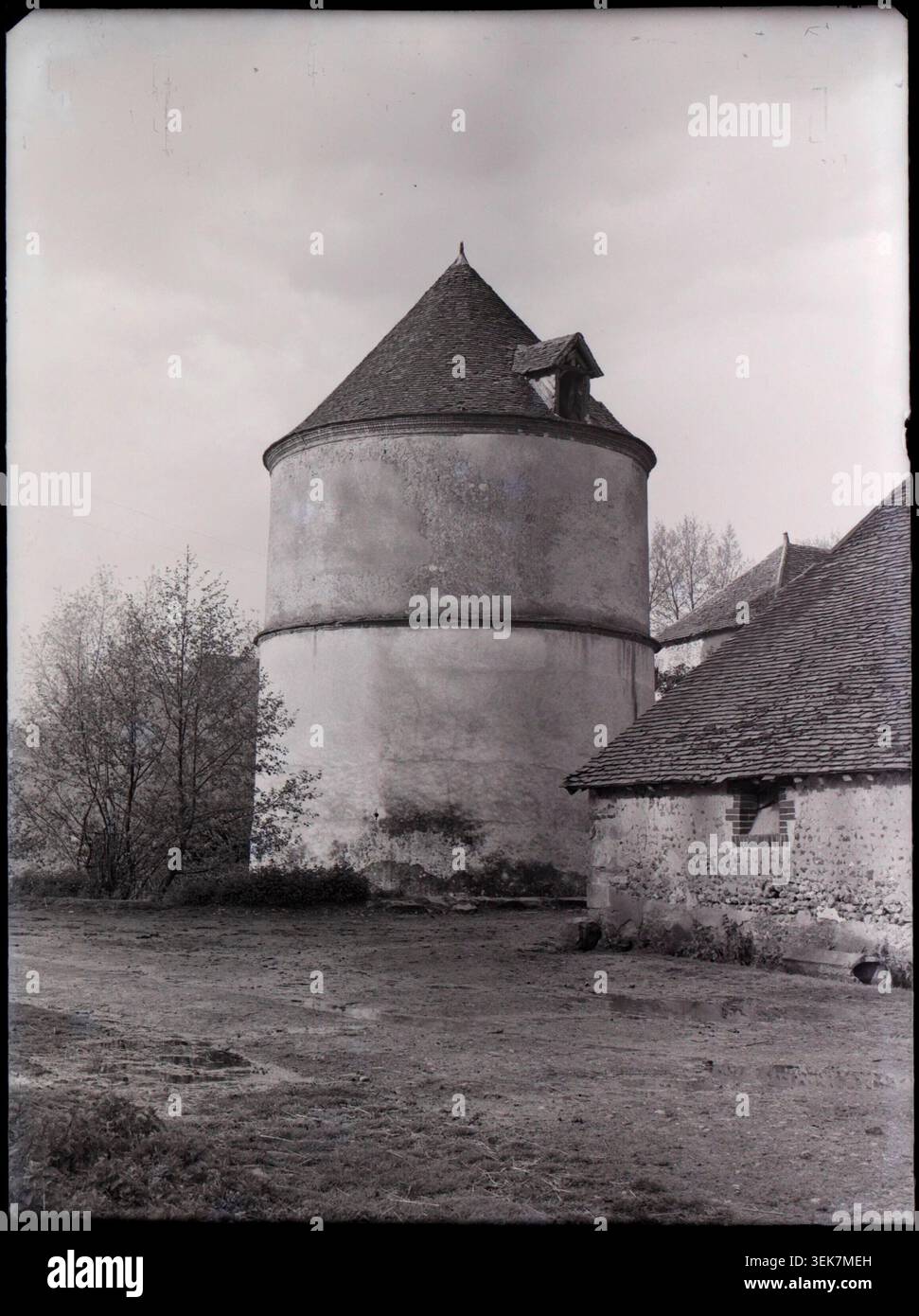 1951 silver gelatin print villefranche saint phal architecture hi-res ...