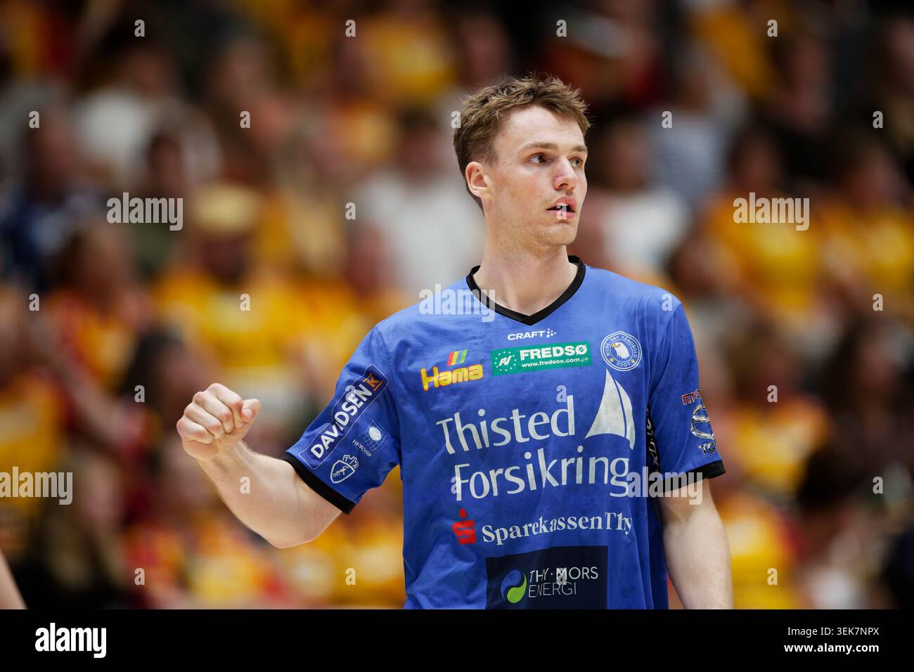 Svendborg, Denmark. 31st, May 2026. Lasse Mathias Pedersen of Mors-Thy ...