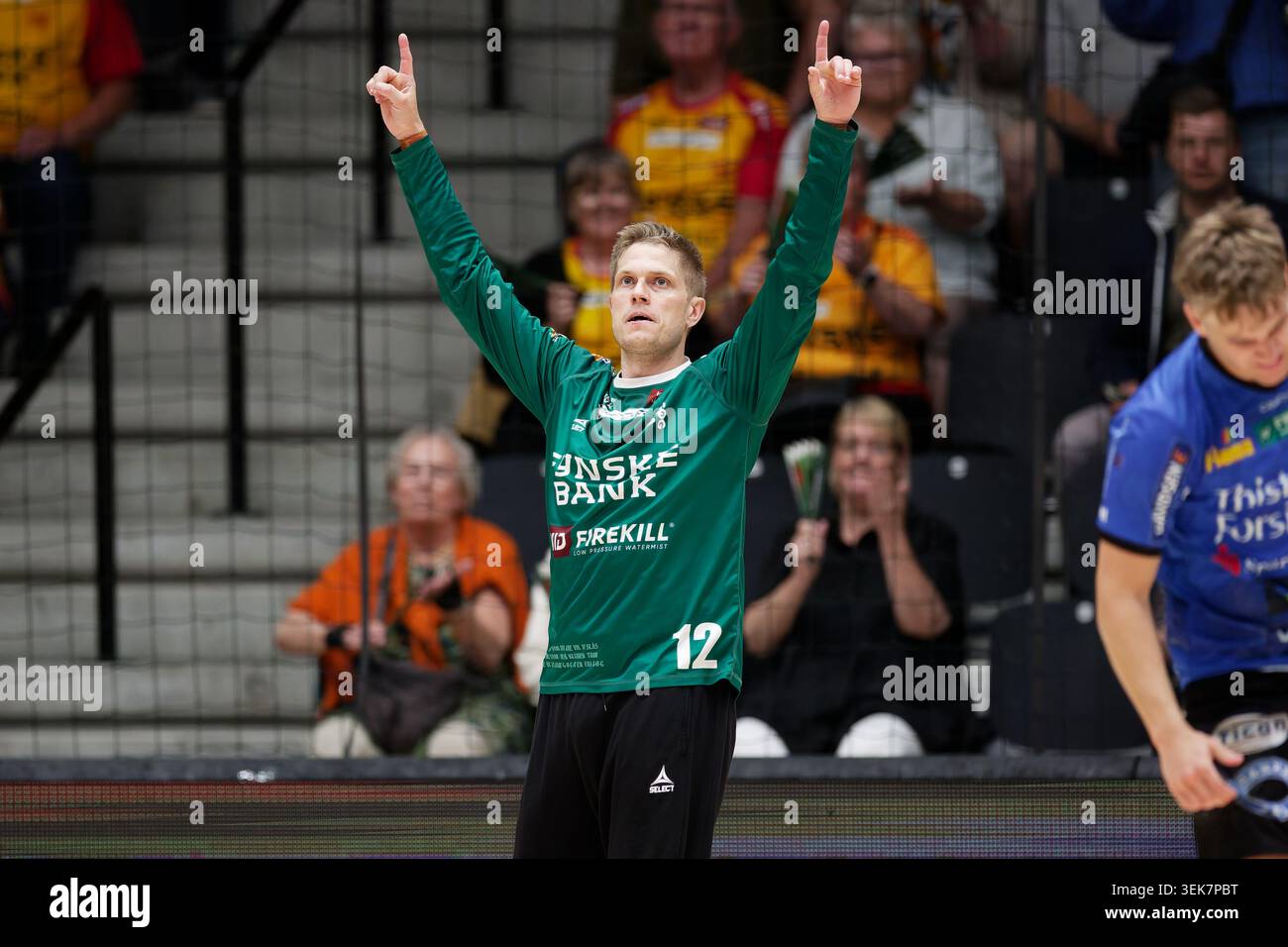 Svendborg, Denmark. 31st, May 2026. Peter Johannesson (12) of GOG seen ...