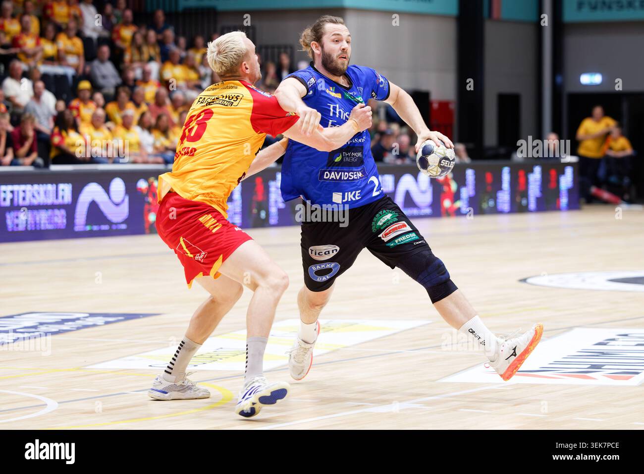 Svendborg, Denmark. 31st, May 2026. Rasmus Madsen (28) of Mors-Thy ...