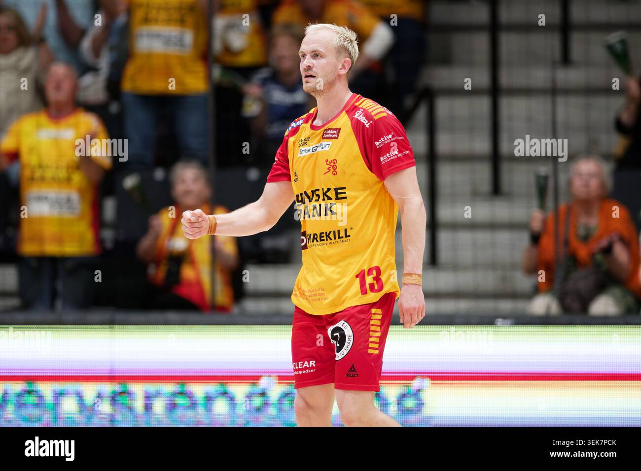 Svendborg, Denmark. 31st, May 2026. Lasse Balstad (13) of GOG seen ...