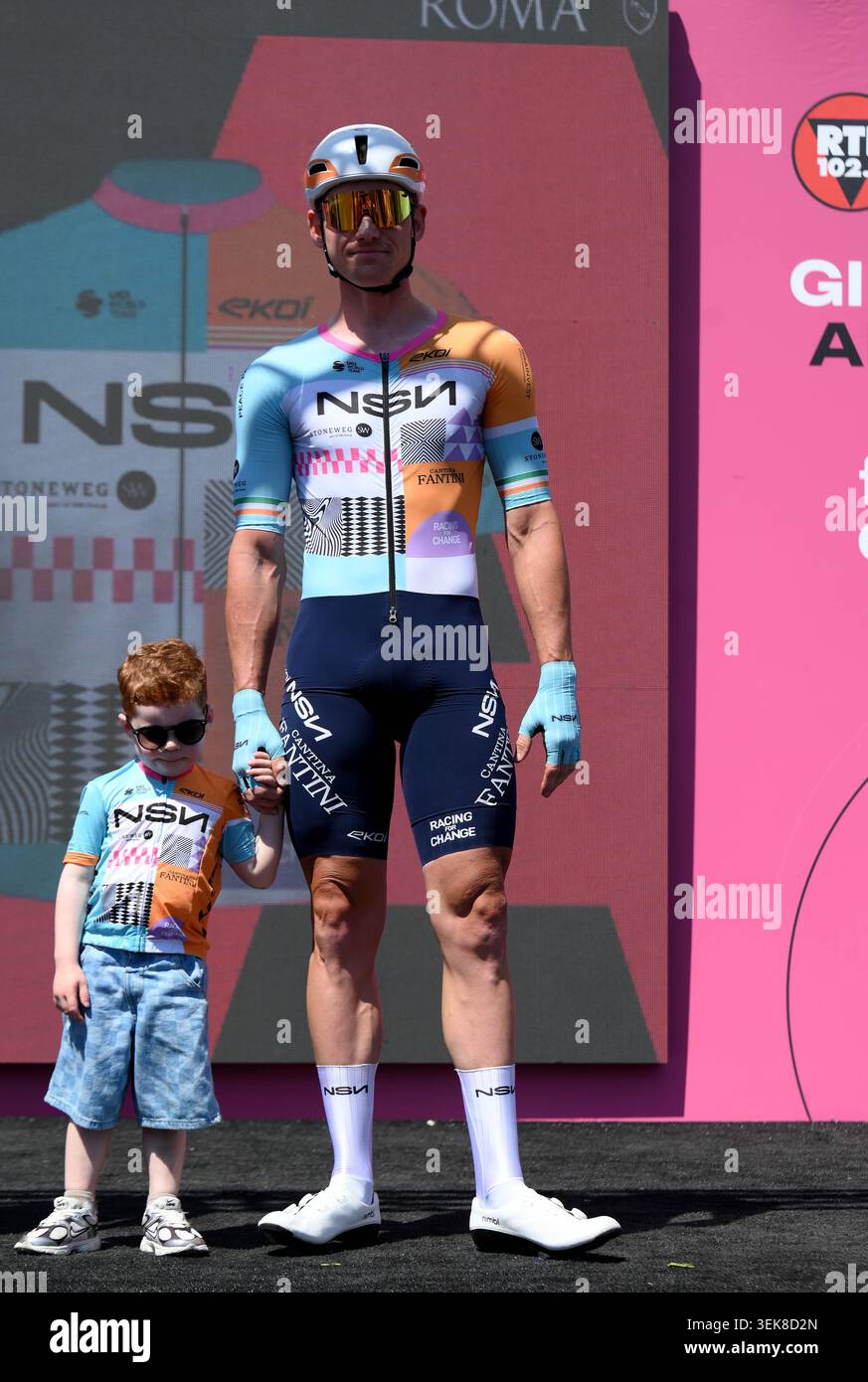 IPA85241429 - William Mullen during Rome - Rome, Giro d'Italia race in ...