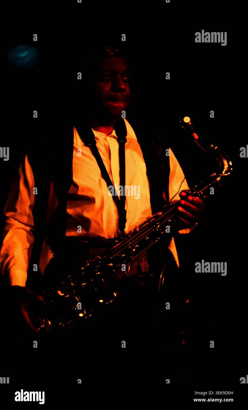 Les McCann. Dingwalls, Camden Lock, London. 1994 Stock Photo - Alamy