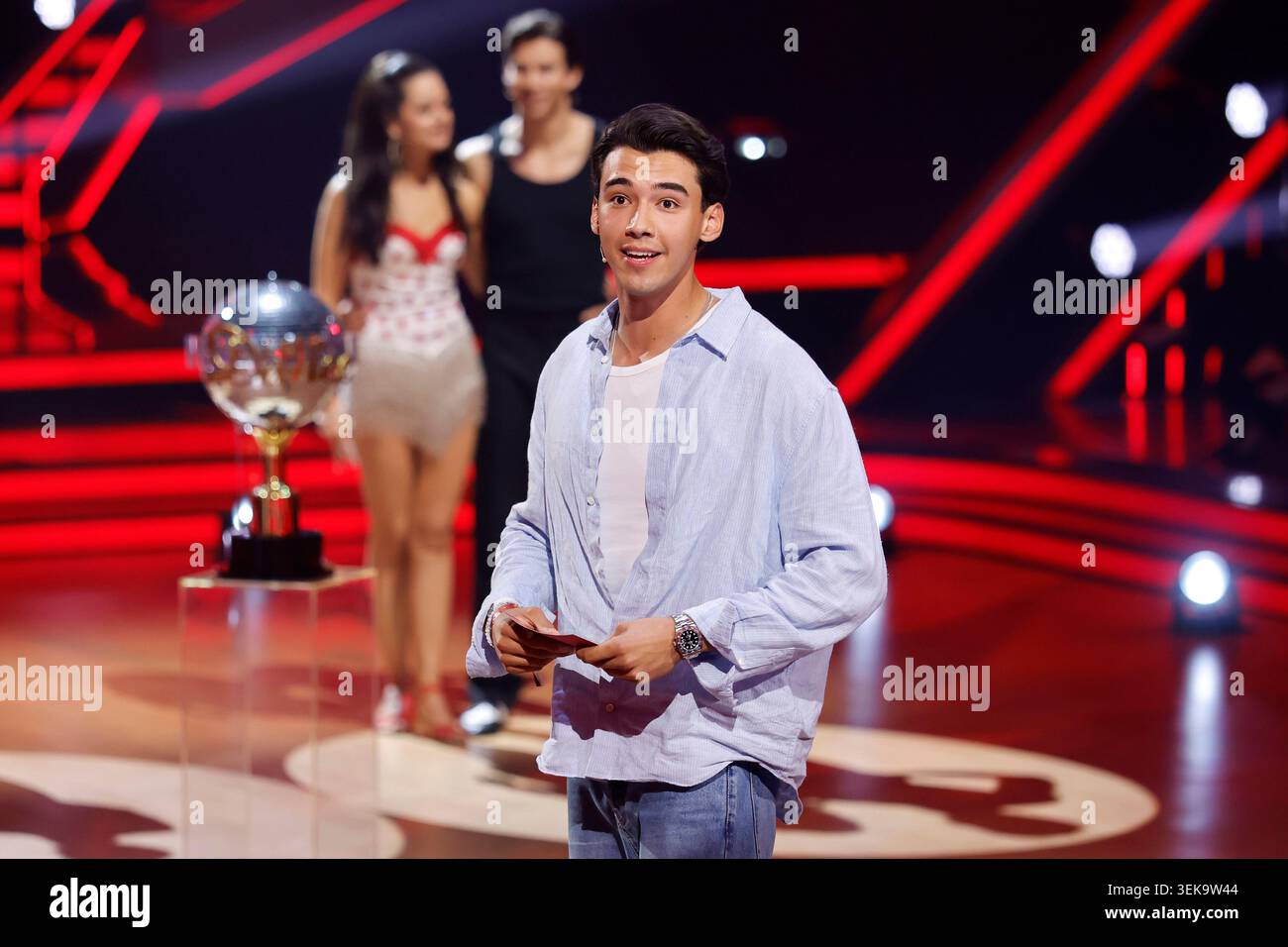 Influencer Diego Pooth at the final of the 19th season of RTL dance ...