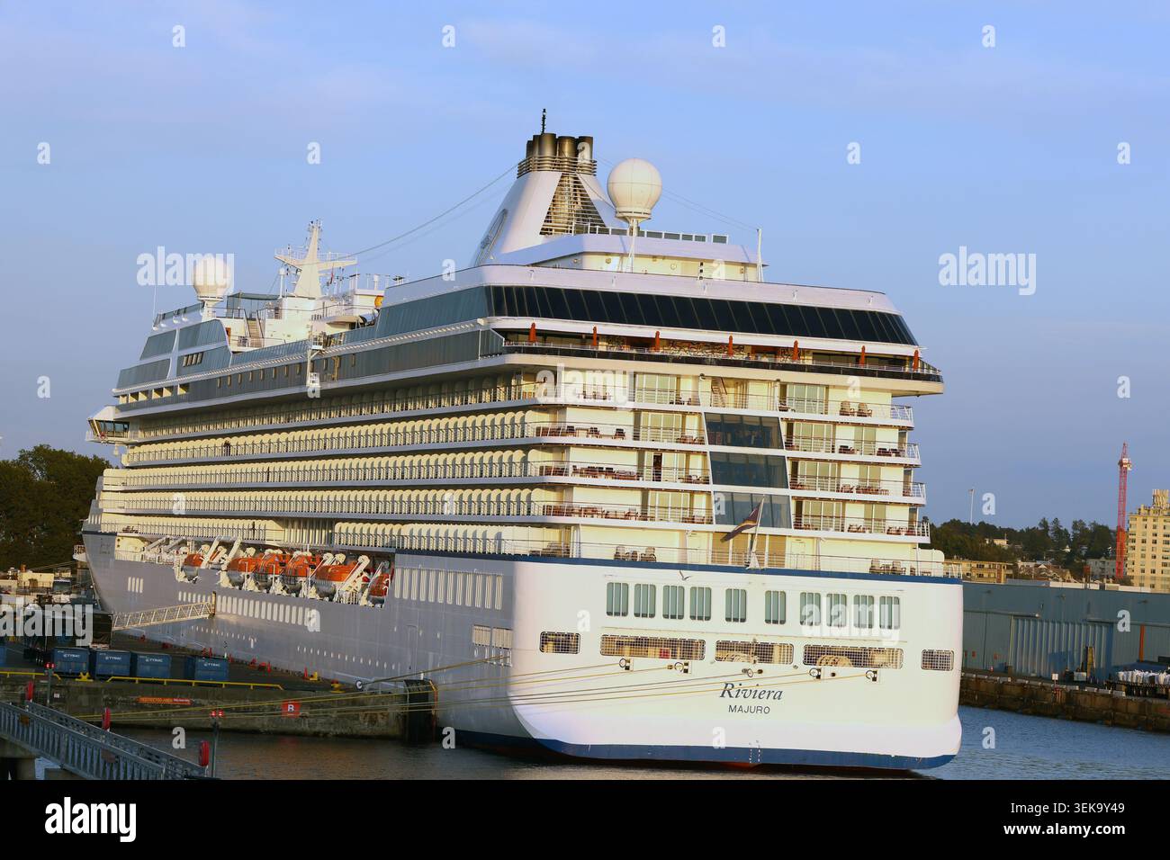 Victoria, Bc, Canada - September 7, 2025:Oceania Cruises luxury vessel ...