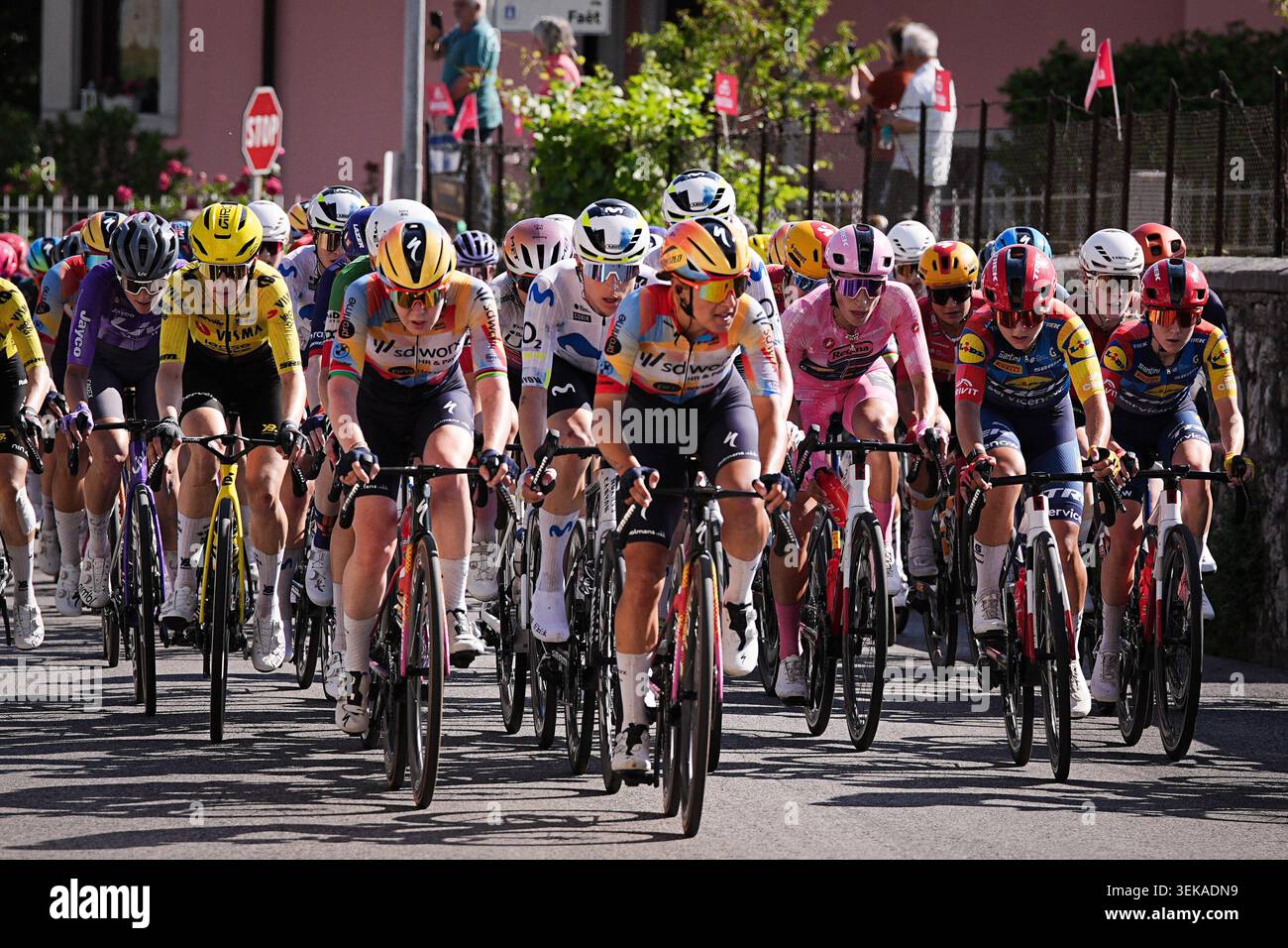 Italy’s Elisa Balsamo of Lidl - Trek’s during Stage 3 of the Giro d ...