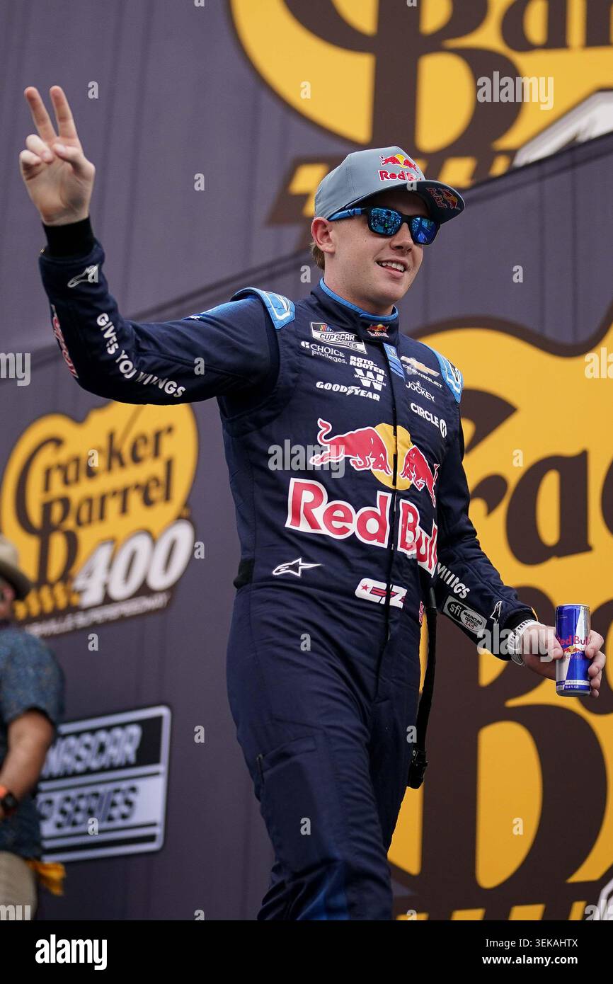 Connor Zilisch before a NASCAR Cup Series auto race, Sunday, May 31 ...