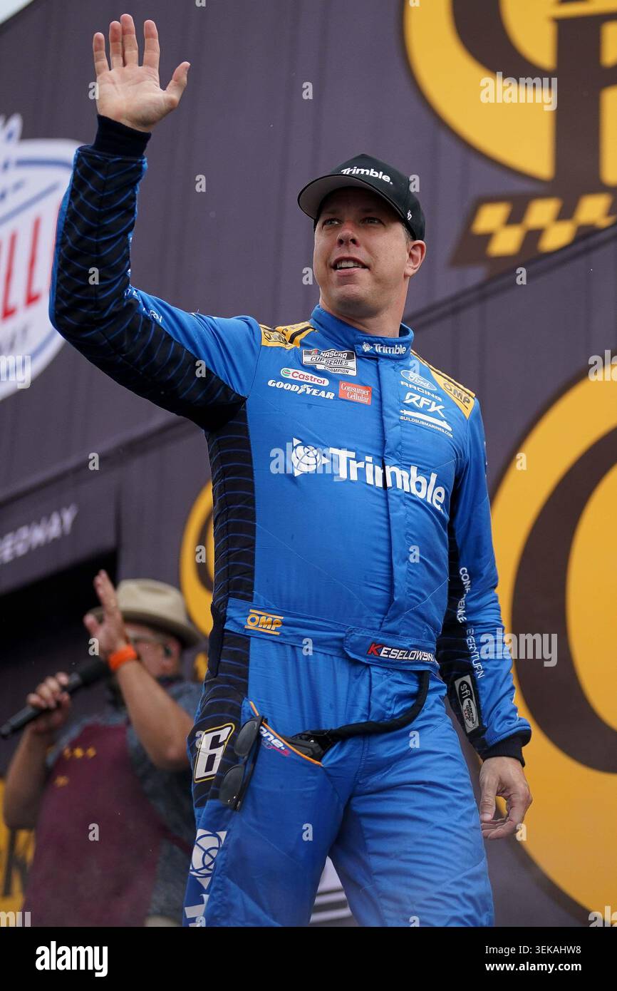 Brad Keselowski before a NASCAR Cup Series auto race, Sunday, May 31 ...